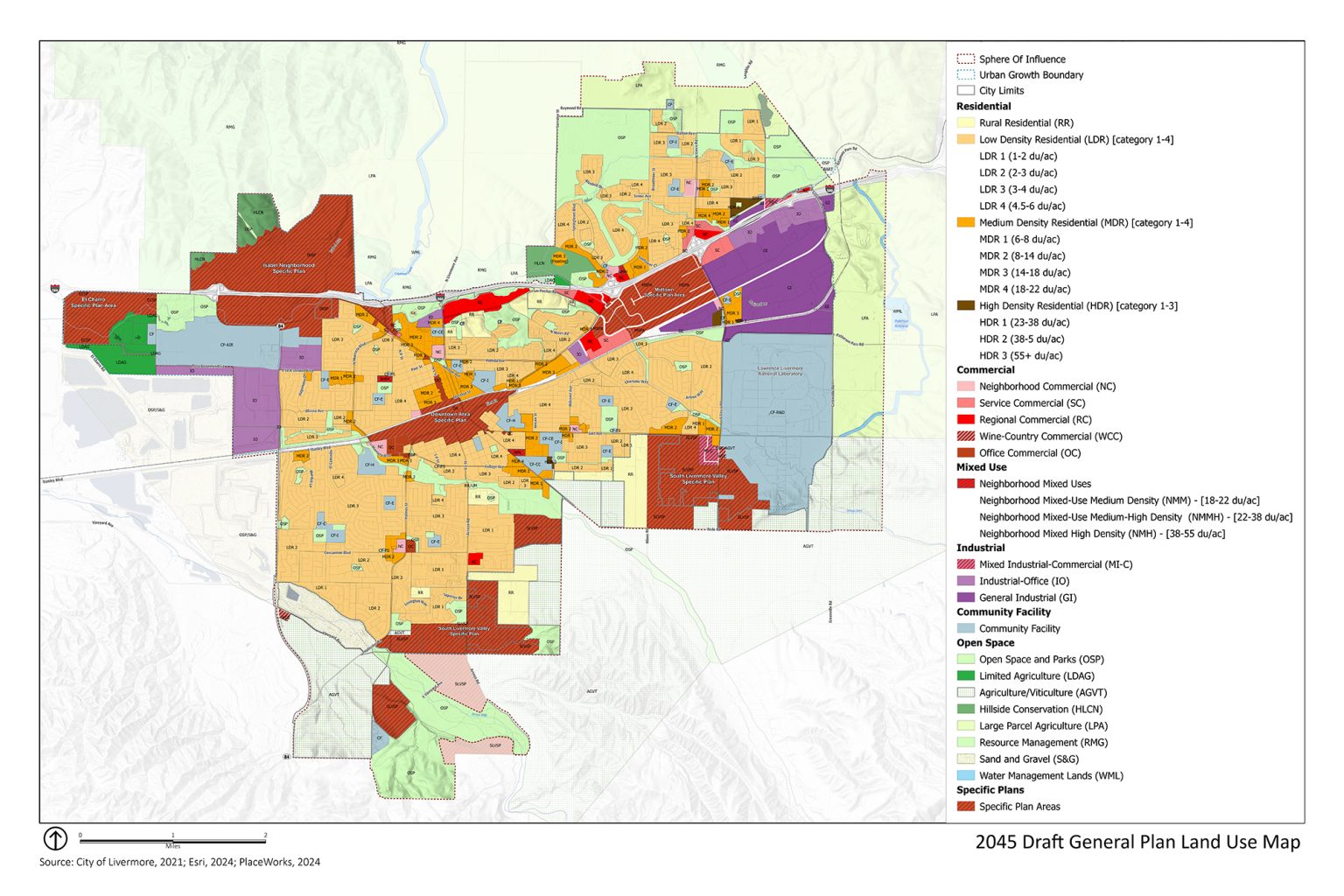 General Plan Land Use Map | imaginelivermore2045.org